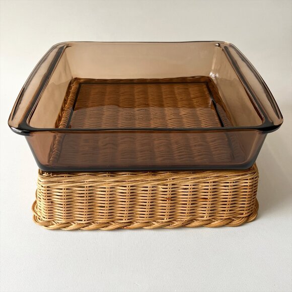 Pyrex | Kitchen | Vintage Pyrex Corning 222 Amber Glass 2qt Baking Dish ...
